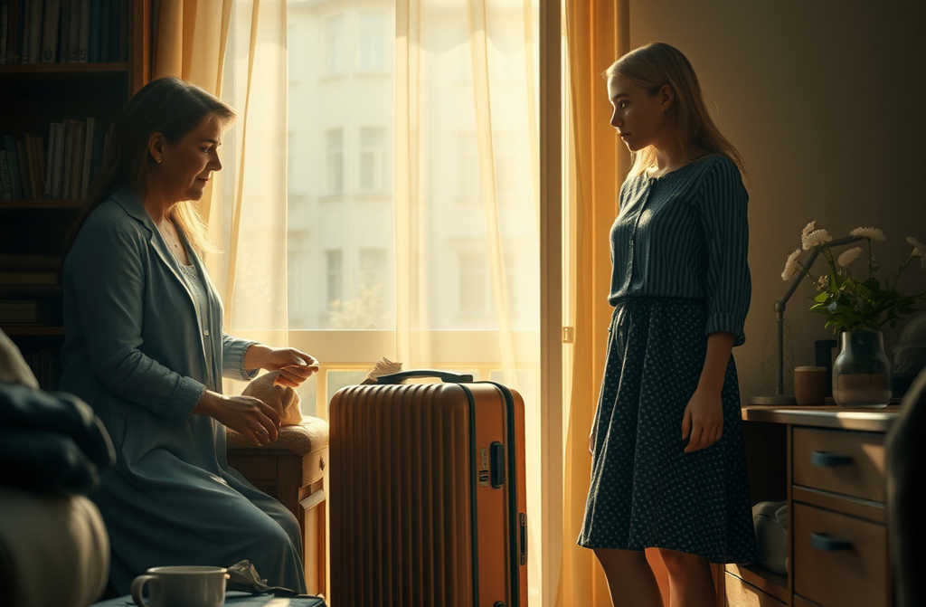 Daar valt niet over te praten – Nina komt bij ons wonen, dat staat vast ...